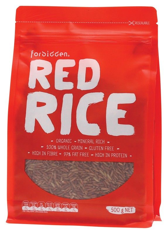 FORBIDDEN Red Rice 97% Fat Free High Protein 500g – Fresh Beauty Co.