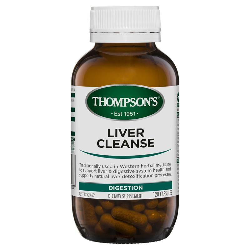 Thompson's Liver Cleanse 120 Capsules – Fresh Beauty Co.