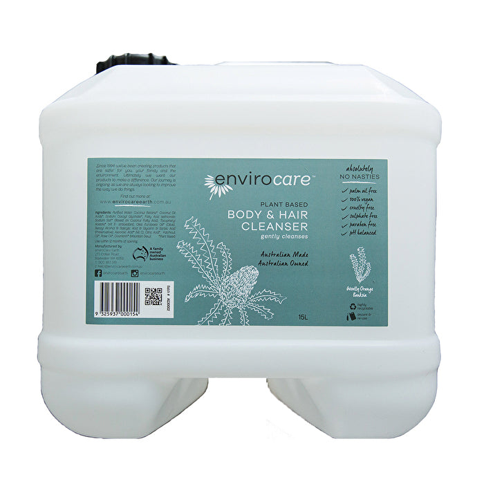 Envirocare EnviroCare Plant Based Body & Hair Cleanser 15000ml – Fresh ...