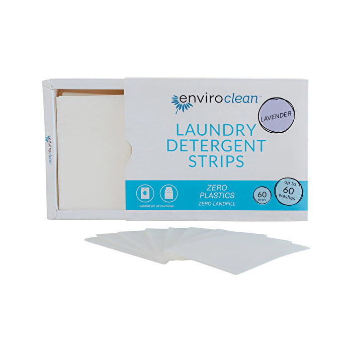 EnviroClean Laundry Detergent Strips Lavender x 60 Pack – Fresh Beauty Co.