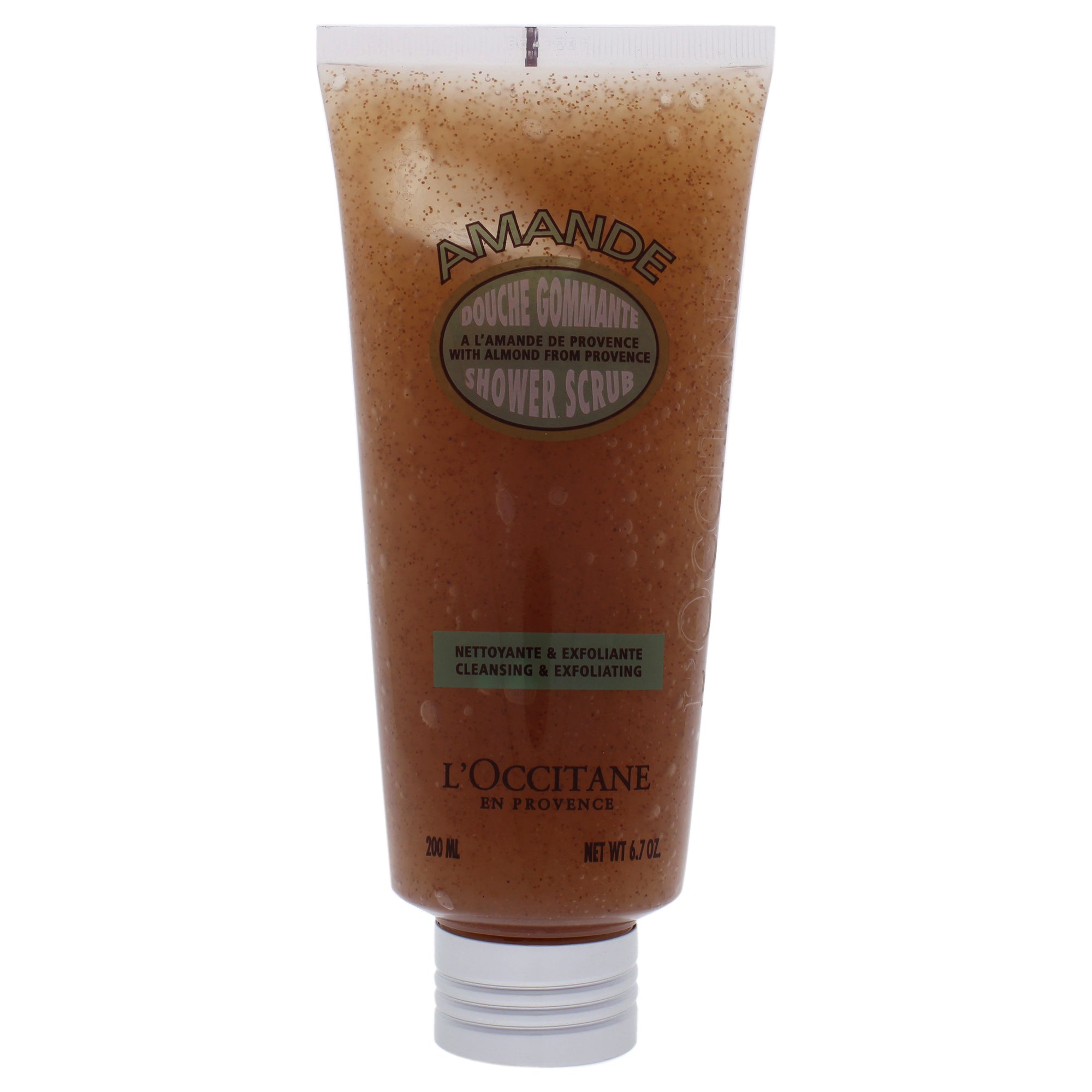 L'Occitane Almond Shower Scrub by LOccitane for Unisex - 6.7 oz Scrub ...