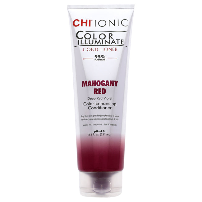 CHI Ionic Color Illuminate Conditioner - Mahogany Red by CHI for Unisex ...