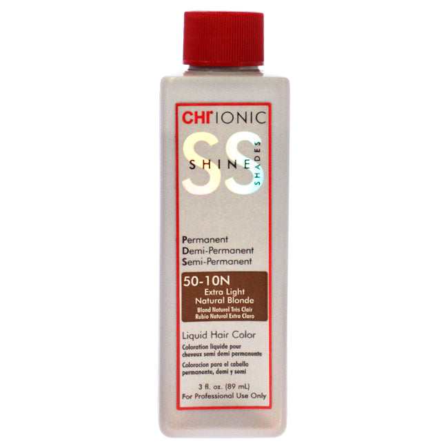 CHI Ionic Shine Shades Liquid Hair Color - 50-10N Extra Light Natural ...