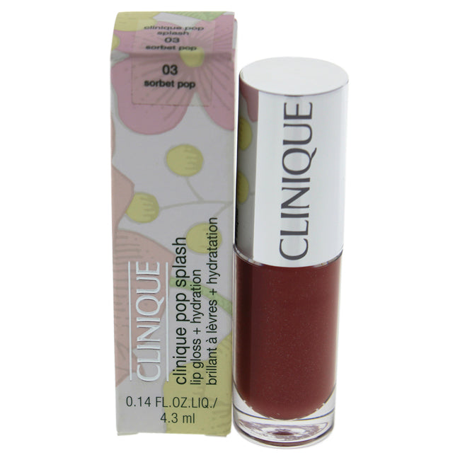 Clinique Pop Splash - 03 Sorbet Pop by Clinique for Women - 0.14 oz Lip ...