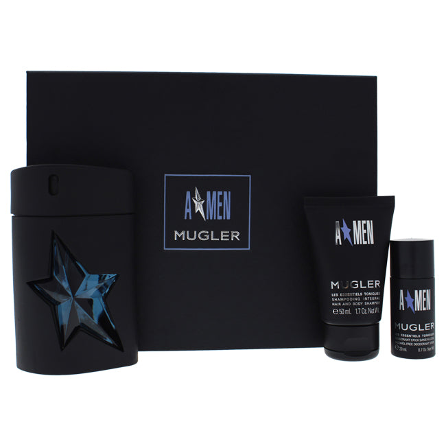 Thierry Mugler Angel Men by Thierry Mugler for Men - 3 Pc Gift Set 3.4 ...