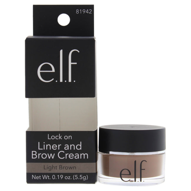 e.l.f. Lock On Liner and Brow Cream - Light Brown by e.l.f. for Women ...
