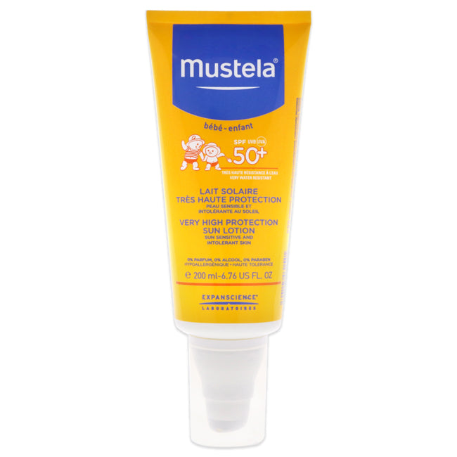 Mustela Very High Protection Sun Lotion - SPF 50 by Mustela for Kids ...