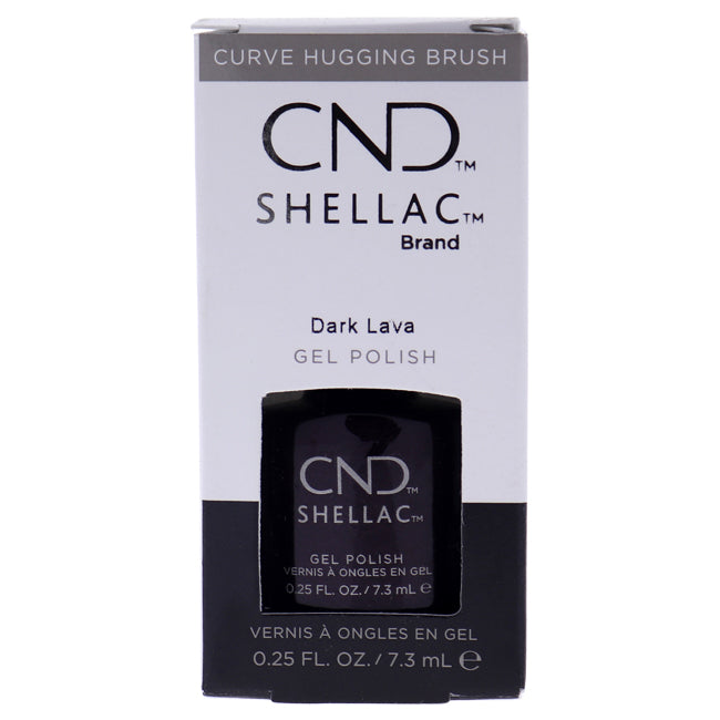 CND Shellac Nail Color - Dark Lava by CND for Women - 0.25 oz Nail ...