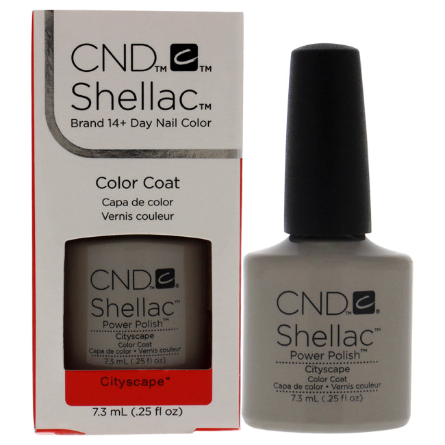CND Shellac Nail Color - Cityscape by CND for Women - 0.25 oz Nail ...