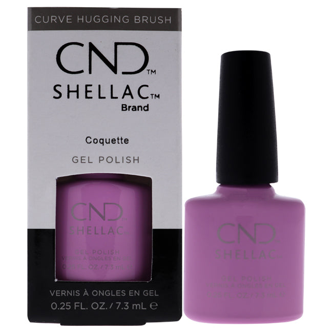 CND Shellac Nail Color - Coquette by CND for Women - 0.25 oz Nail ...
