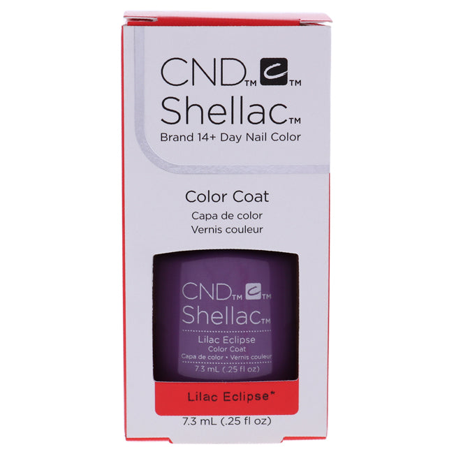 CND Shellac Nail Color - Lilac Eclipse by CND for Women - 0.25 oz Nail ...
