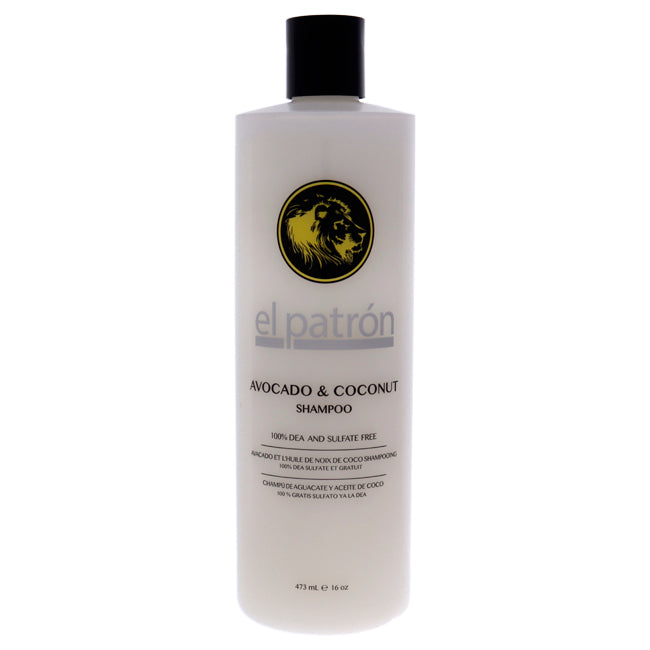 El Patron Coconut and Avocado Shampoo by El Patron for Men - 16 oz ...