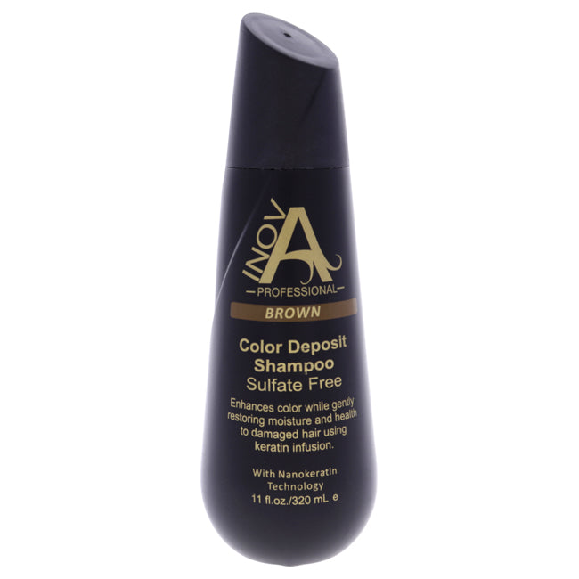 Inova Professional Color Deposit Shampoo Sulfate-Free - Brown by Inova ...