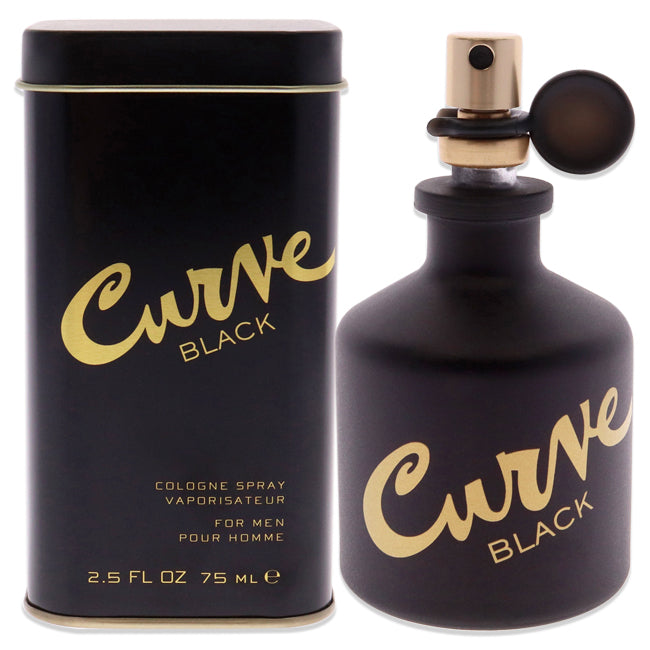 Liz Claiborne Curve Black by Liz Claiborne for Men - 2.5 oz Cologne ...