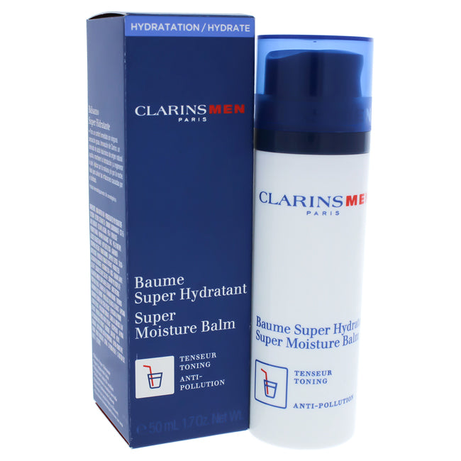 Clarins Men Super Moisture Balm by Clarins for Men - 1.7 oz Balm ...