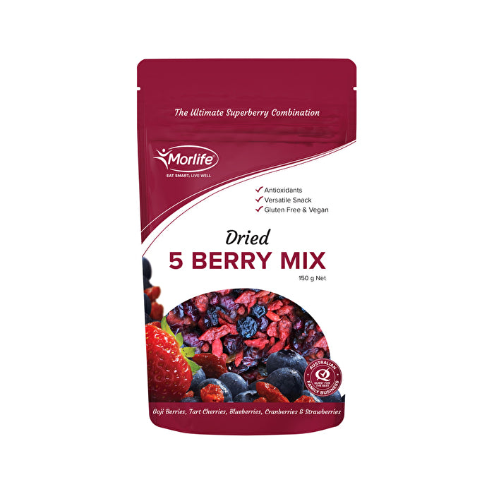 Morlife Dried Five Berry Mix Ultimate Superberry Mix 150g – Fresh ...