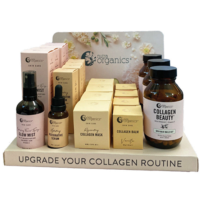 Nutra Organics Skin Care Shelf Display – Fresh Beauty Co.