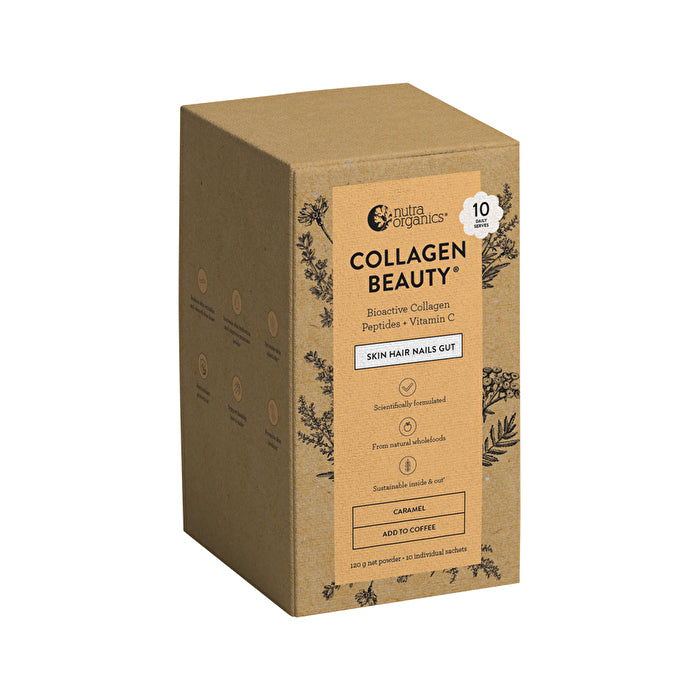 Nutra Organics Collagen Beauty (For Coffee) with Bioactive Collagen ...
