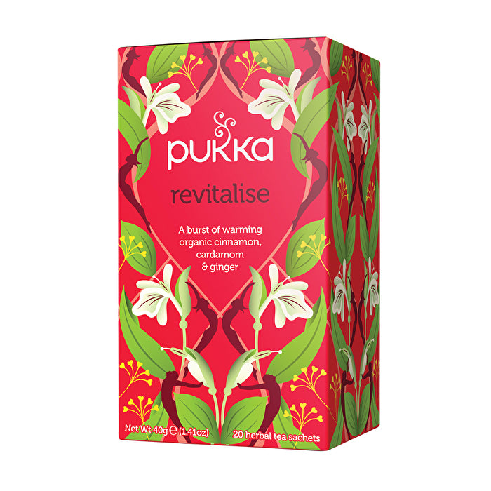 Pukka Organic Revitalise x 20 Tea Bags – Fresh Beauty Co.