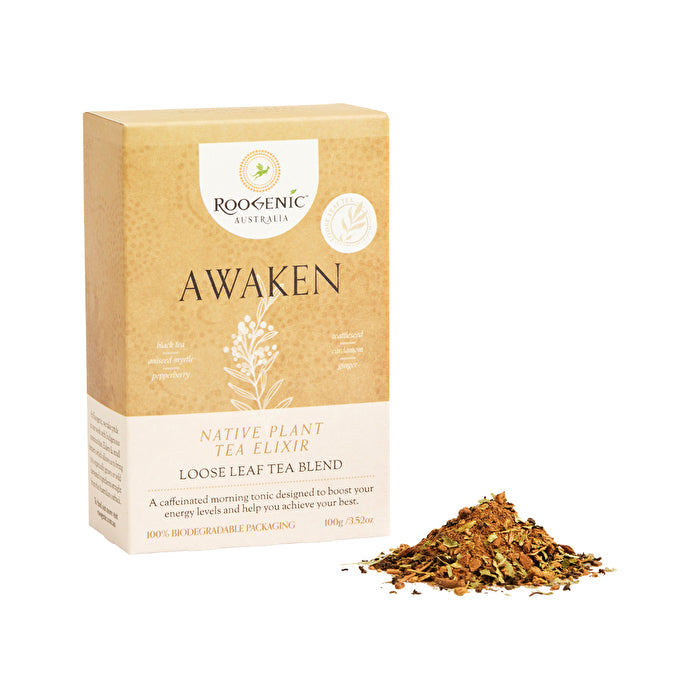Roogenic Australia Awaken (Native Plant Tea Elixir) Loose Leaf 100g ...
