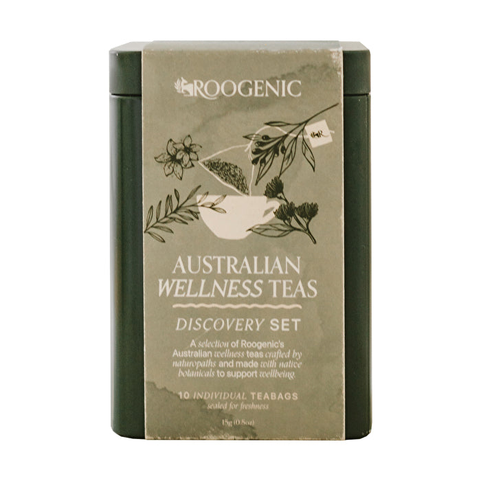 Roogenic Australia Australian Wellness Teas Discovery Set Tin x 10 ...