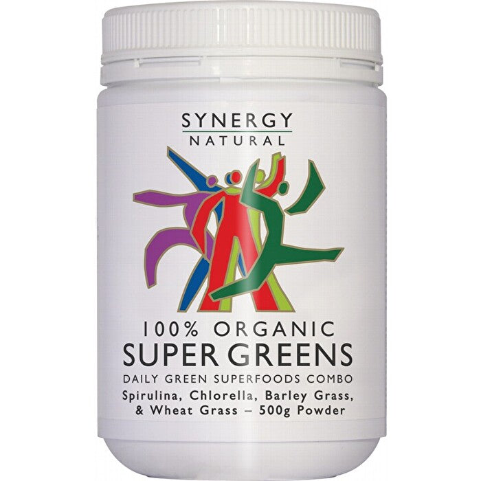 Synergy Natural Organic Super Greens (Spirulina, Chlorella, Barley ...