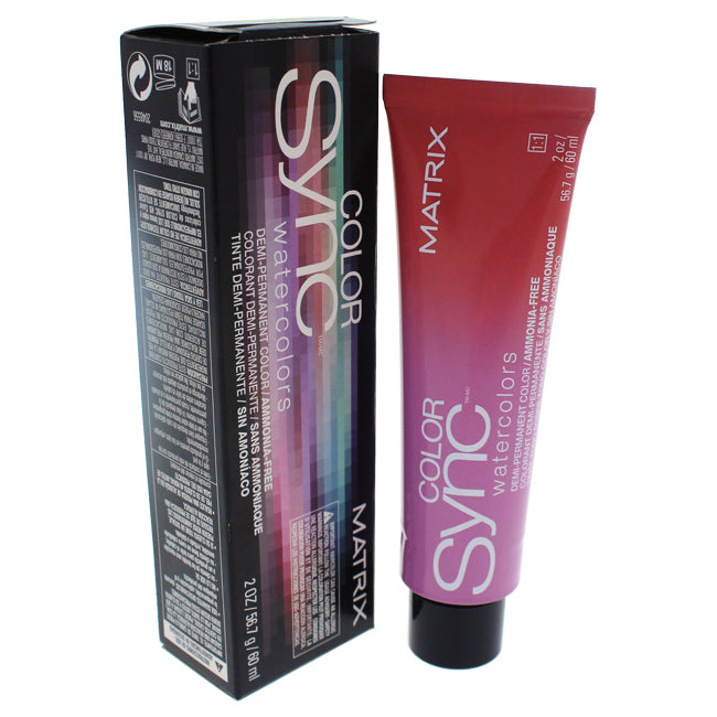 Matrix Color Sync Watercolors Demi-Permanent - Moss Green by Matrix for ...