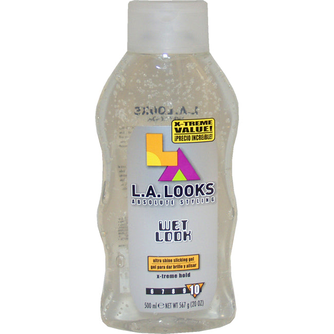 L.A. Looks Wet Look Ultra Shine Slicking Gel by L.A. Looks for Unisex ...