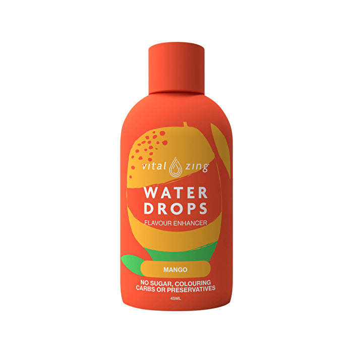 Vital Zing Water Drops (Flavour Enhancer with Stevia) Mango 45ml ...