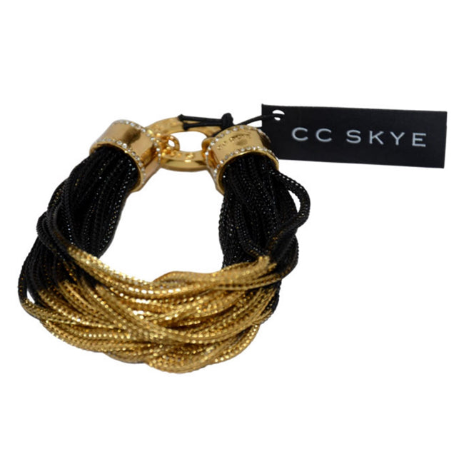 CC Skye Midnight Bracelet in Black/Gold by CC Skye for Women - 1 Pc ...