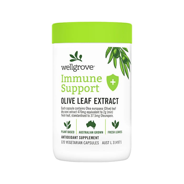 Wellgrove Olive Leaf Extract Immune Support 120vc – Fresh Beauty Co.