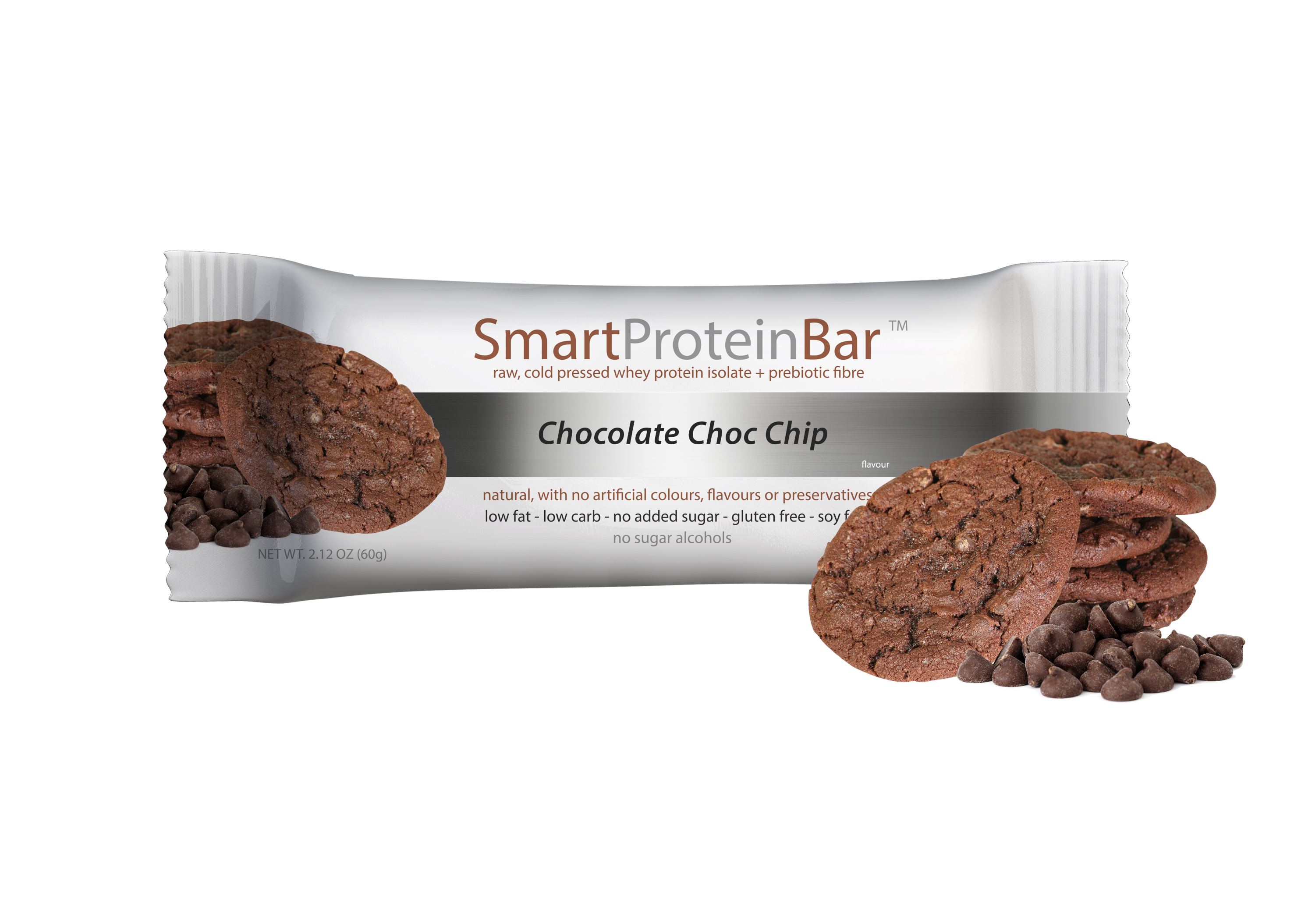 Smart Protein Bar Choc Chip 60g x 12 – Fresh Beauty Co.
